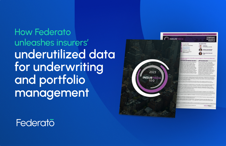 How Federato unleashes insurers’ underutilized data for underwriting and portfolio management ...